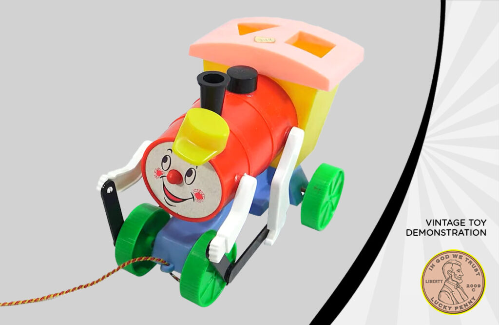 Vintage Toy Demonstration: Charlie Choo-Choo from Child Guidance (1959 ...