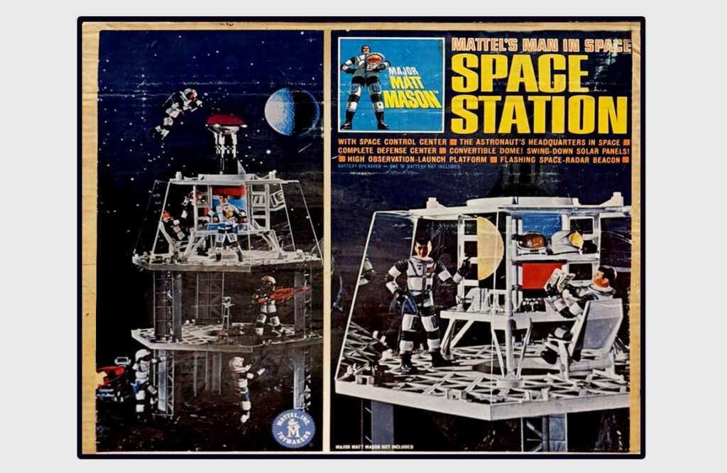 Major Matt Mason Space Station from Mattel (1966) | Toy Tales