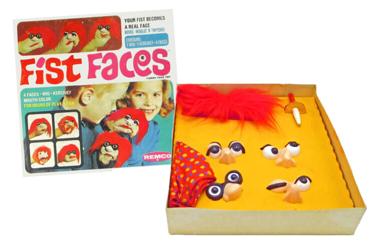 Fist Faces Funny Face Toy from Remco (1966) | Toy Tales