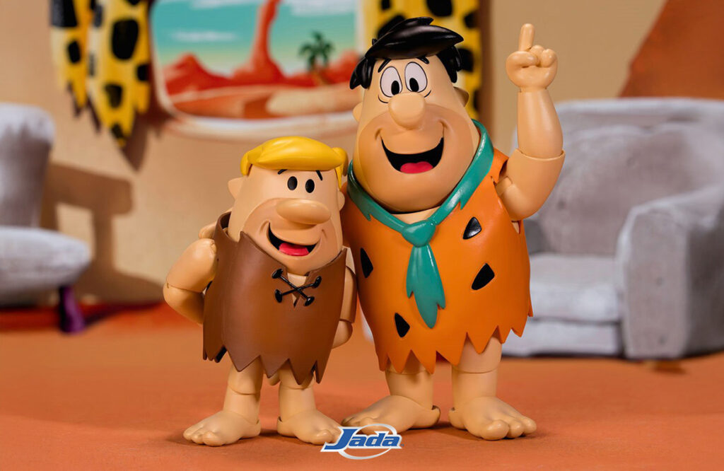 The Flintstones Fred & Barney Cereal Mascot Figures from Jada Toys ...